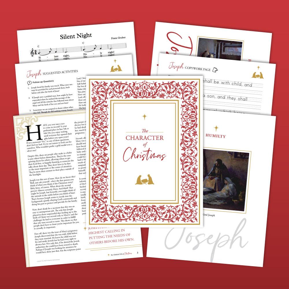 The Character of the Holidays Bundle - Set of 3 Character Studies & De ...