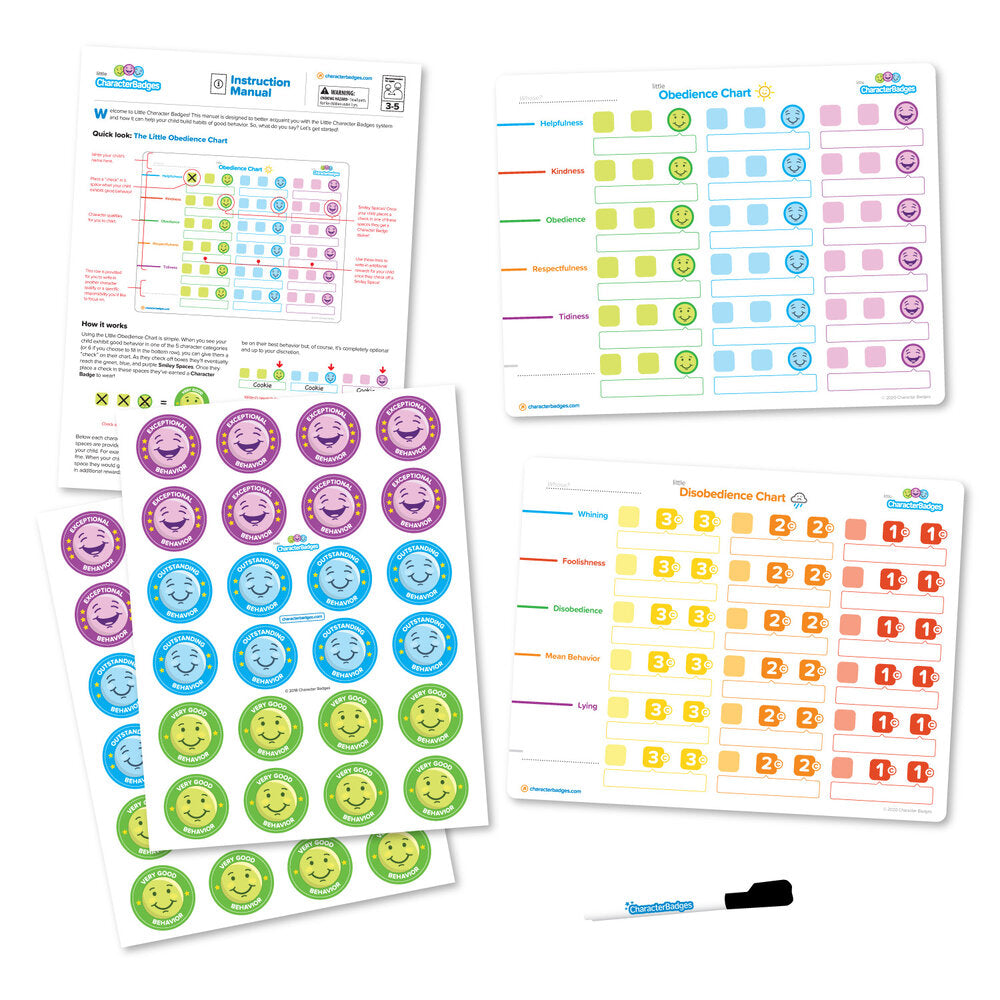 Little Character Badges Set – The Well Ordered Homeschool