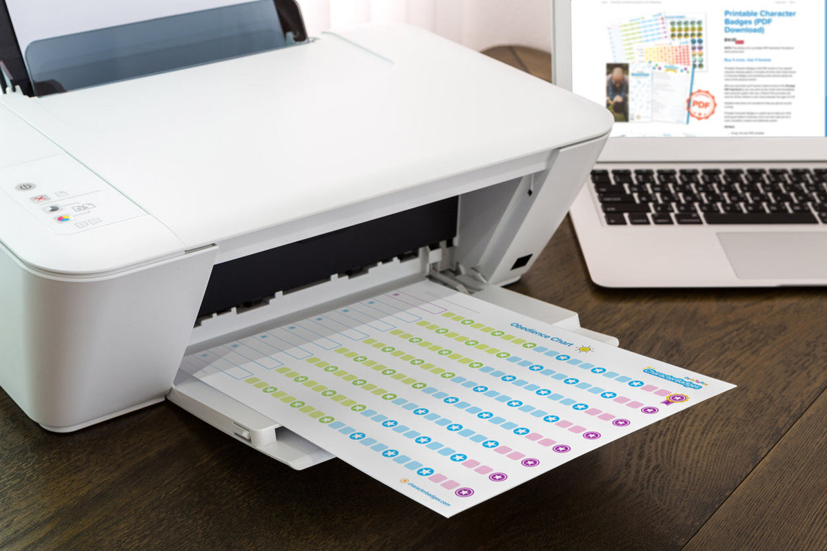 Printable Character Badges – The Well Ordered Homeschool